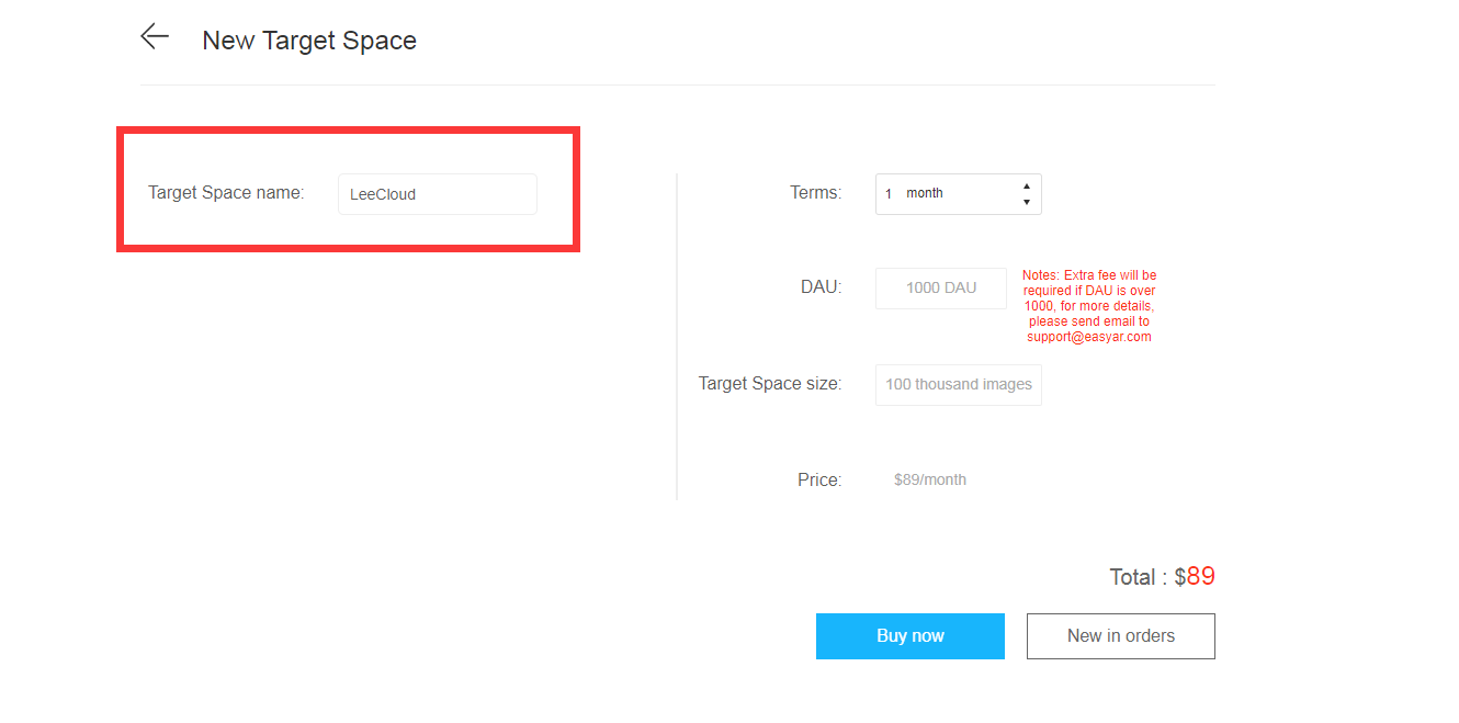 Quick start with “Hello World” — EasyAR CRS documentation